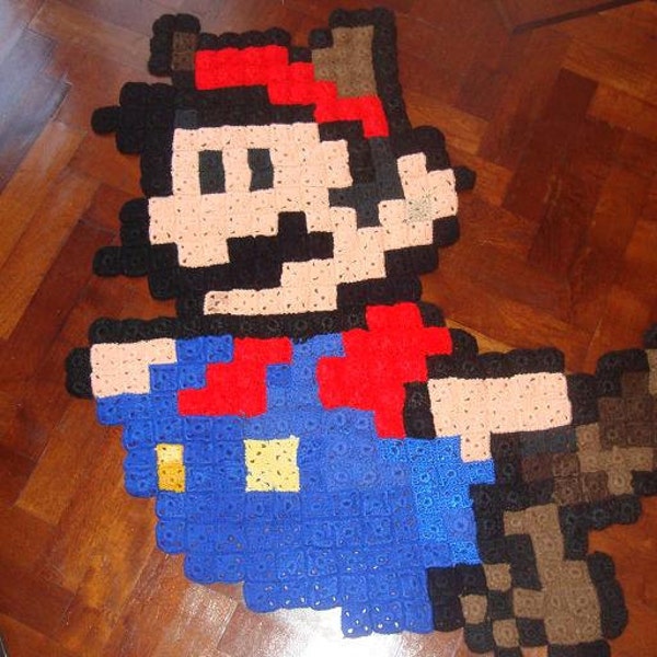 Super Mario Crochet Blanket Pattern - Etsy