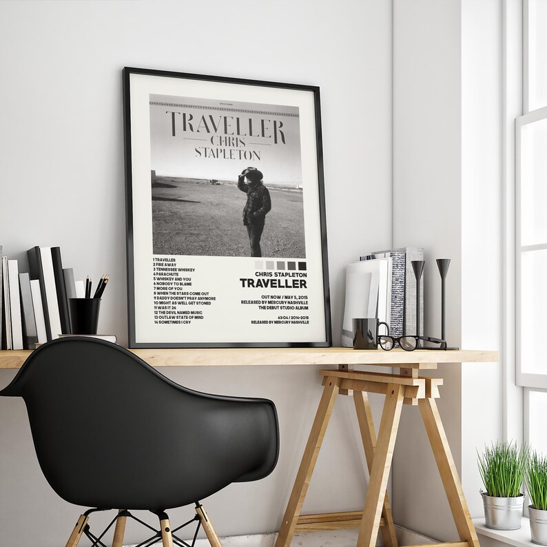 Chris Stapleton Posters / Traveller Poster / Traveller, Chris Stapleton ...