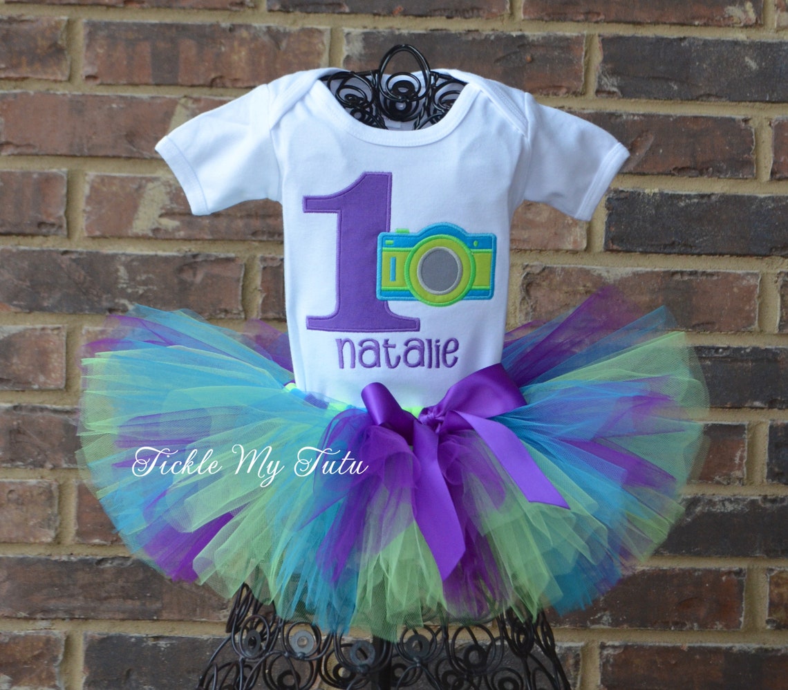 Camera Birthday Tutu Outfit-oh Snap Birthday Tutu Outfit-one - Etsy