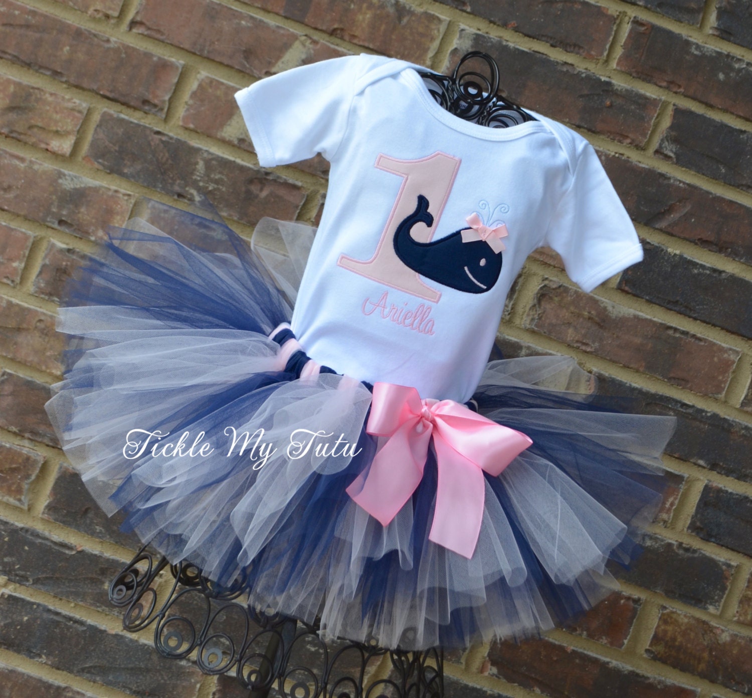 Whale Themed Birthday Tutu Outfit-ocean Themed Birthday Tutu Outfit ...