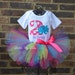 Octopus Themed Birthday Tutu Outfit-under the Sea Birthday - Etsy