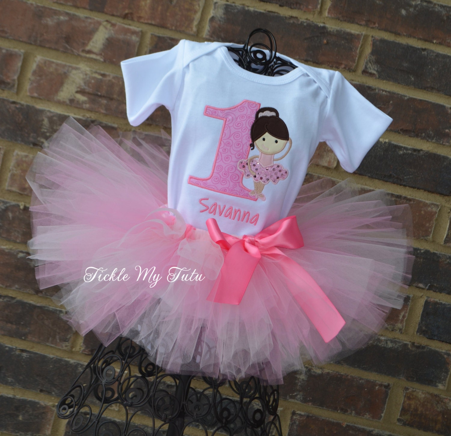 Prima Ballerina Birthday Tutu Outfit-my First Ballerina Tutu - Etsy