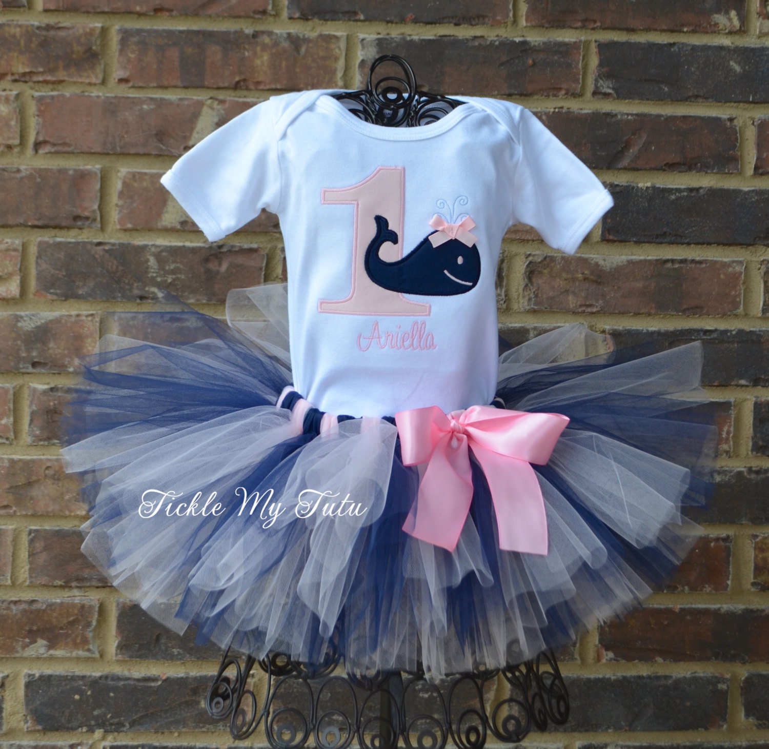 Whale Themed Birthday Tutu Outfit-ocean Themed Birthday Tutu Outfit ...