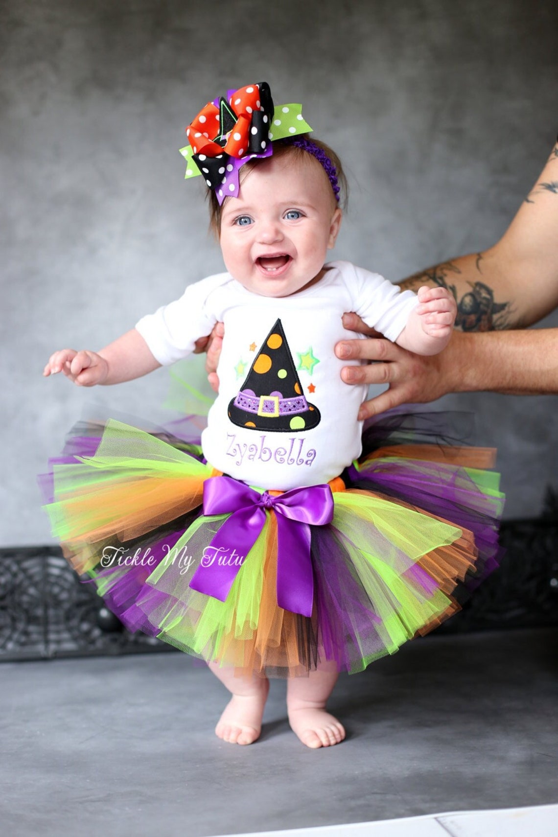 Hocus Pocus Witch Hat Halloween Tutu Outfit-halloween Birthday - Etsy