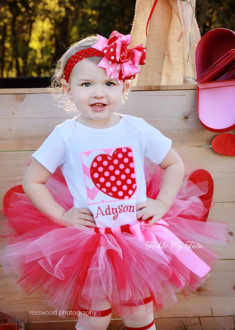 Girls Valentines Outfit-valentines Day Tutu Outfit-first Valentine's ...