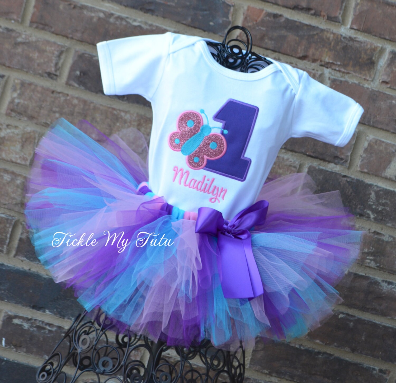Butterfly Birthday Tutu Outfit-butterfly Birthday Tutu | Etsy