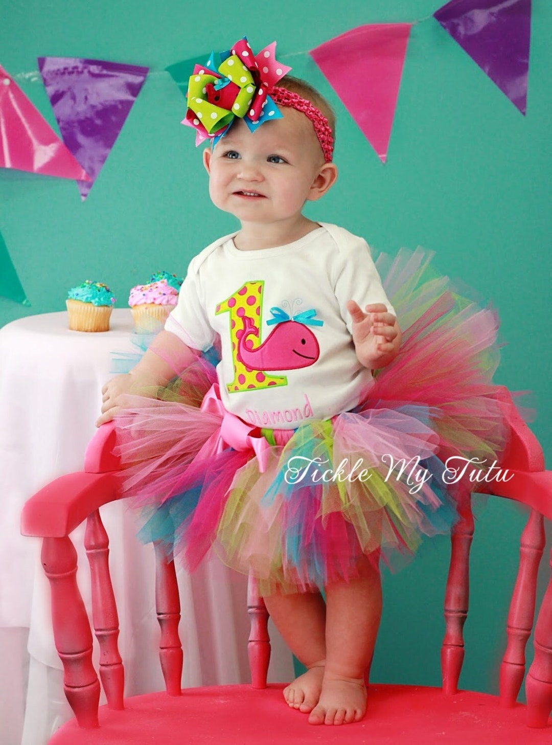 Whale Themed Birthday Tutu Outfit-ocean Themed Birthday Tutu Outfit ...