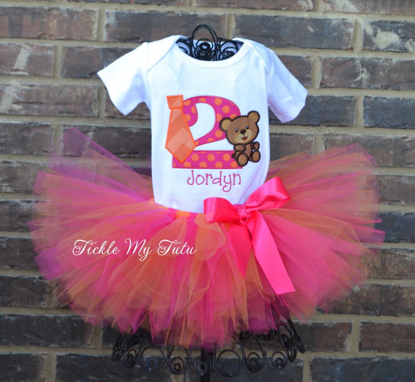 Tutus Ties and Teddy Bears Birthday Party Tutu Outfit-Tutus | Etsy