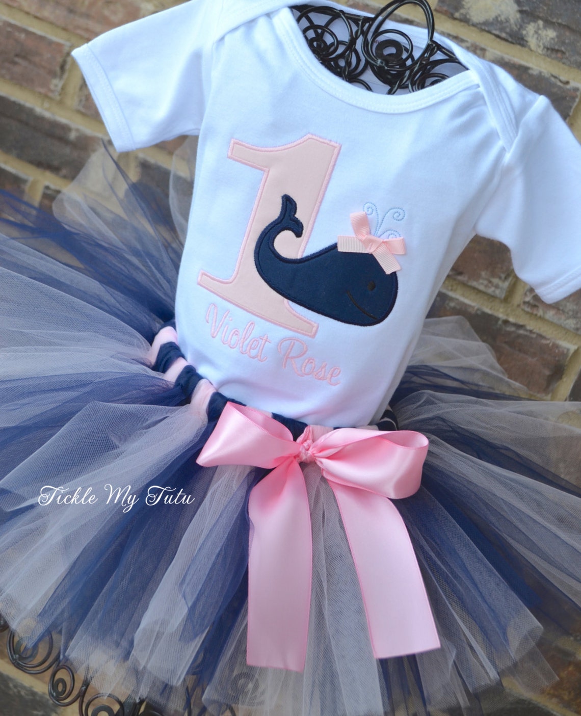 Whale Themed Birthday Tutu Outfit-ocean Themed Birthday Tutu | Etsy