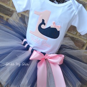 Whale Themed Birthday Tutu Outfit-ocean Themed Birthday Tutu Outfit ...