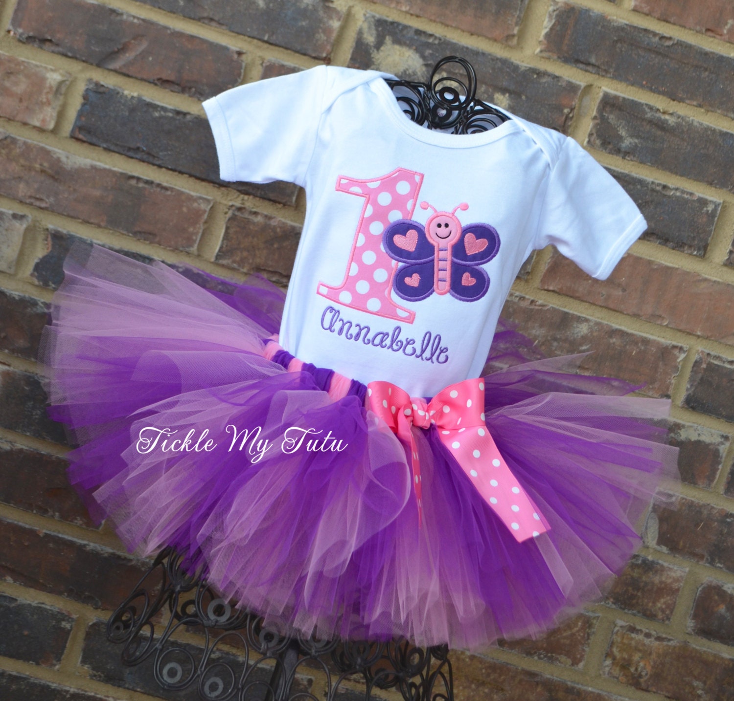 Butterfly Themed Birthday Tutu Outfit-butterfly Birthday Outfit ...