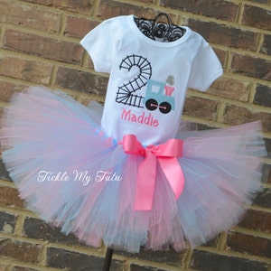 Train Birthday Tutu Outfit-birthday Train Outfit for Girls-choo Choo I ...