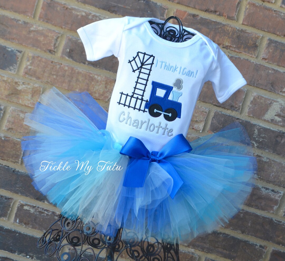 Train Birthday Tutu Outfit-birthday Train Outfit for Girls-choo Choo I ...