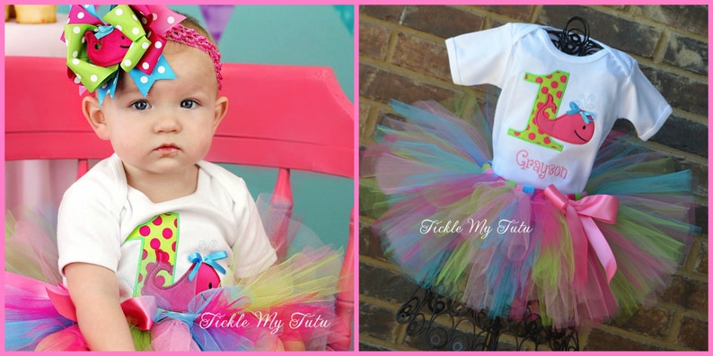 Whale Themed Birthday Tutu Outfit-ocean Themed Birthday Tutu Outfit ...