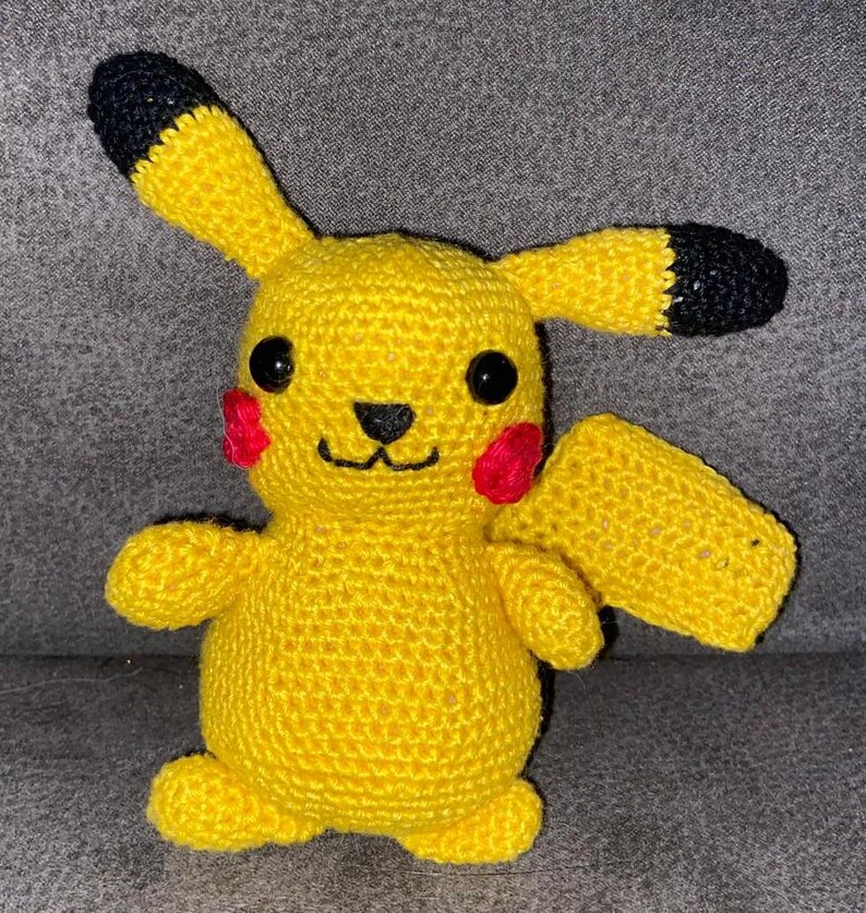 Pikachu Crochet Pattern - Etsy