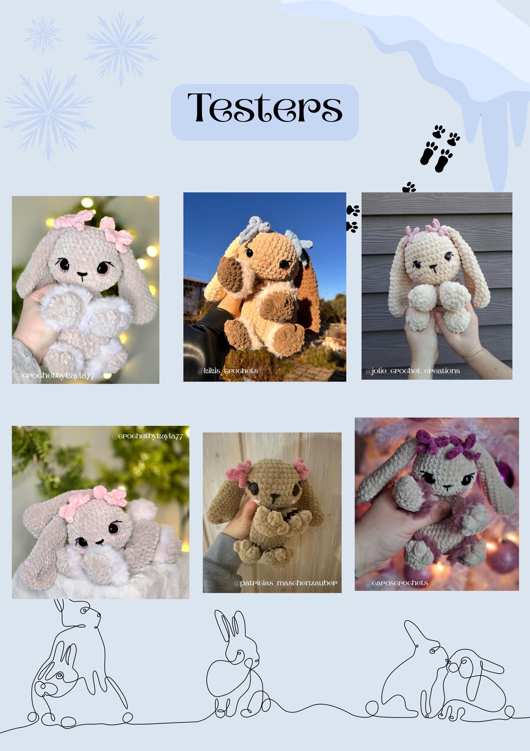 Cuddle Bunny Crochet Pattern - Etsy