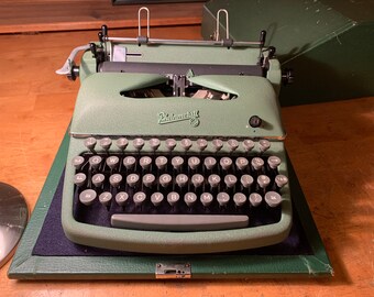 Green Typewriter | Etsy