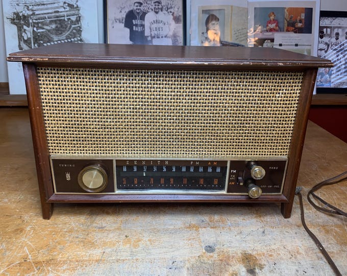 Zenith K731 Vintage Am/fm Radio - Etsy
