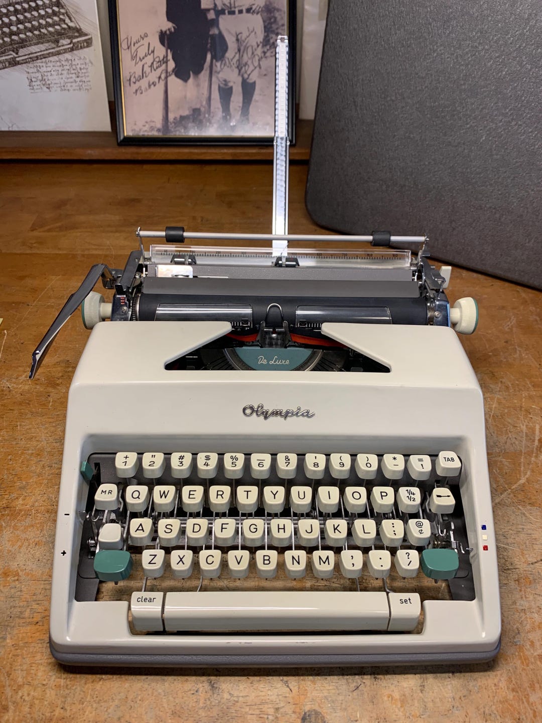 Olympia SM9 Script Typewriter - Etsy