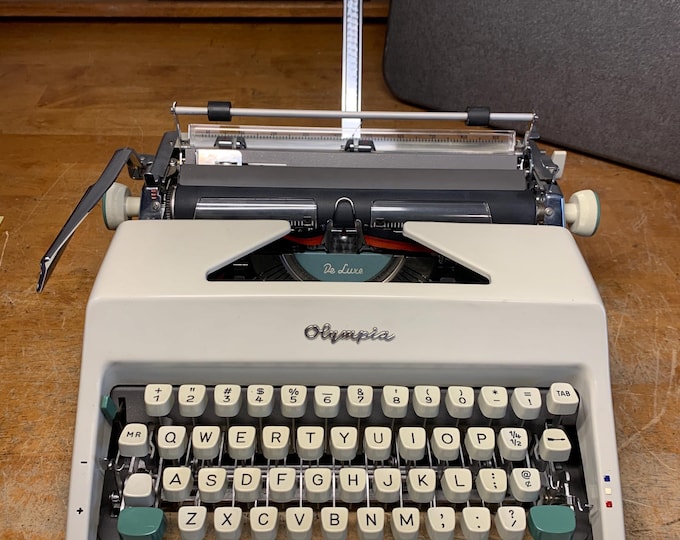 Olympia SM9 Script Typewriter - Etsy