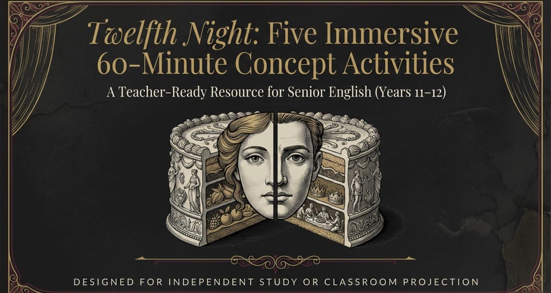 Twelfth Night Shakespeare 10 Week Teaching Unit Assessment and ...