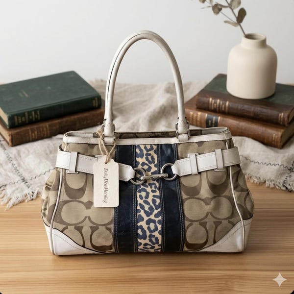 Vintage Ashley Coach Bag - Etsy
