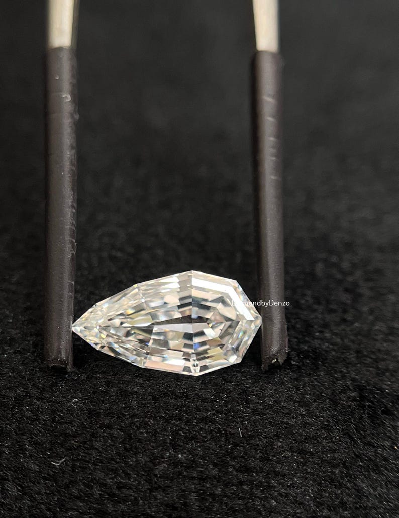 Buy IGI Certified .50 to 5 Ct Step Cut Pear Diamond, E/F Color Diamond ...