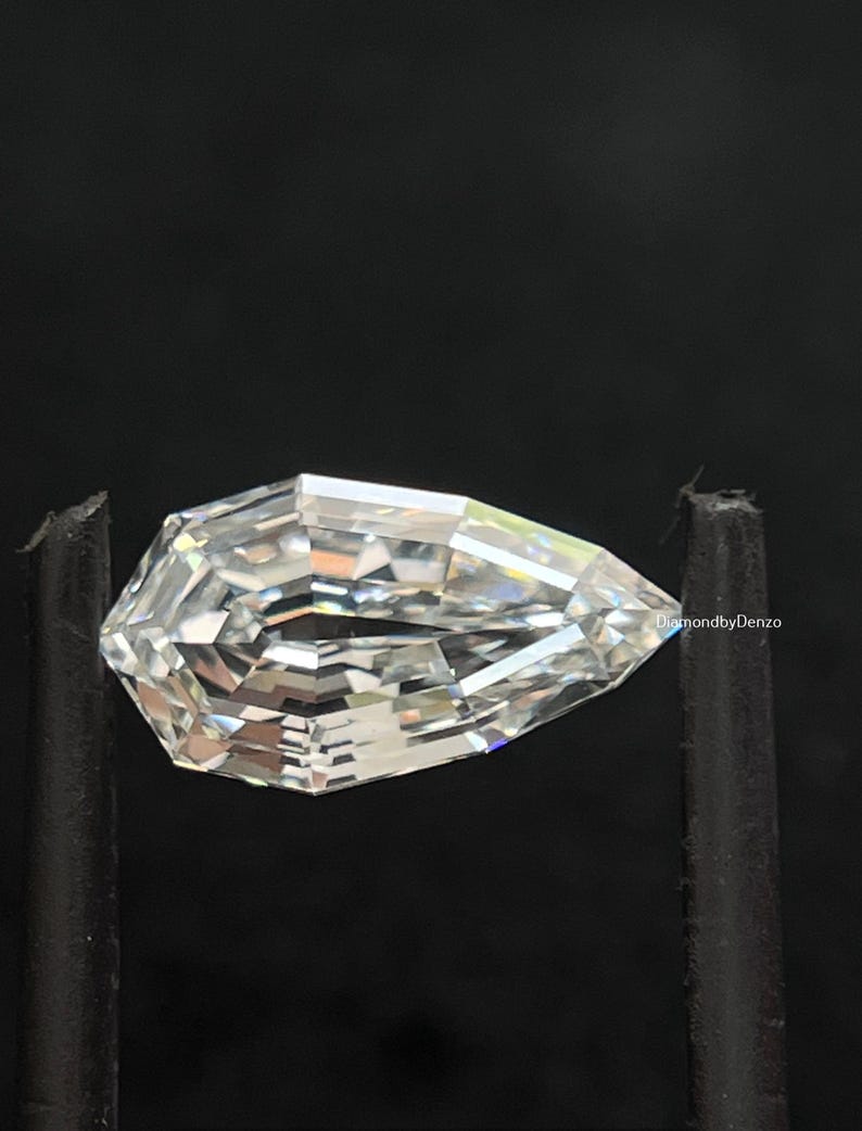 Buy IGI Certified .50 to 5 Ct Step Cut Pear Diamond, E/F Color Diamond ...