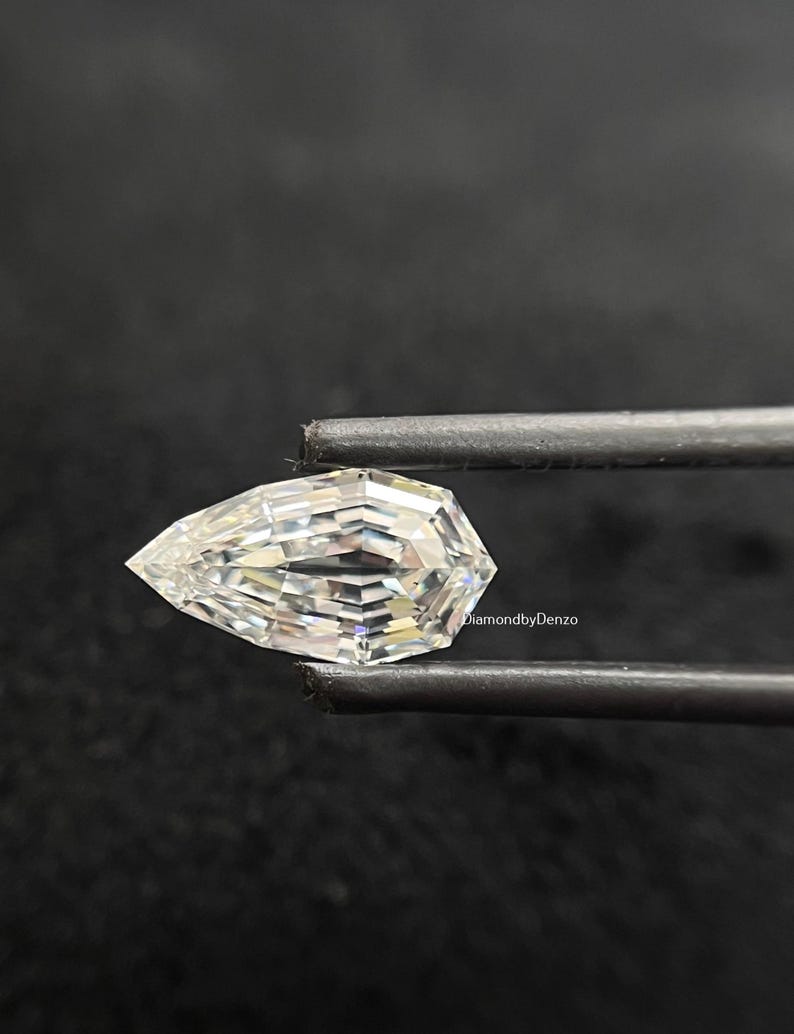 Buy IGI Certified .50 to 5 Ct Step Cut Pear Diamond, E/F Color Diamond ...