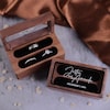 Personalized Velvet Ring Box,custom Wedding Ring Box,travel Ring Box ...