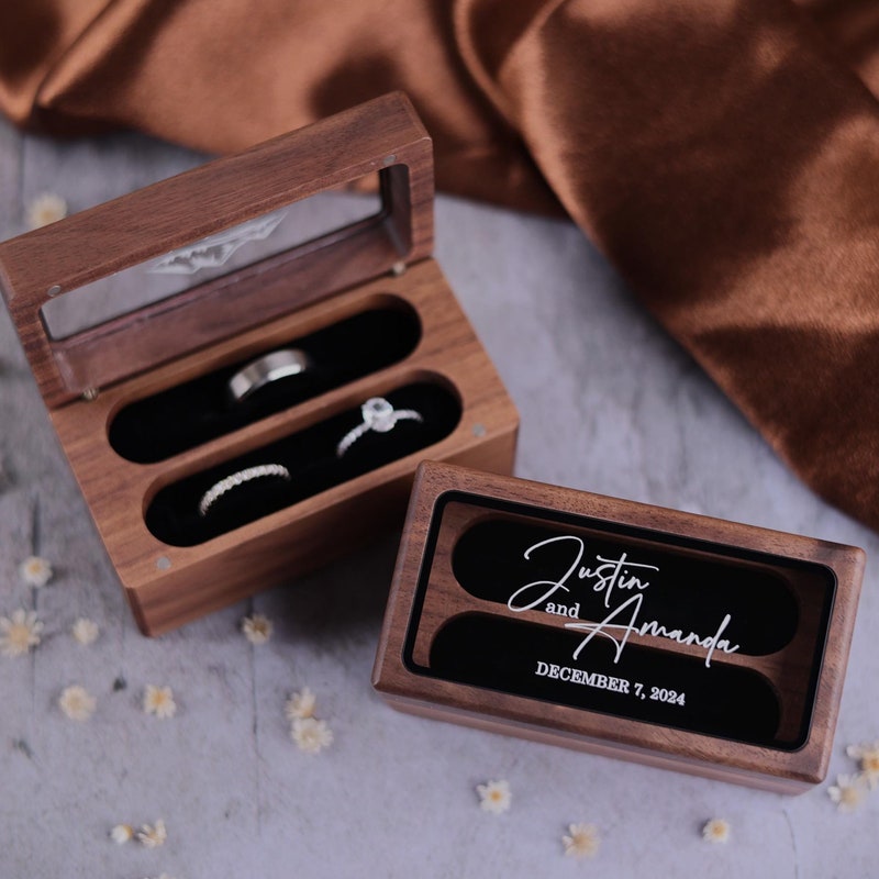 Ring Box Engagement Glass - Etsy