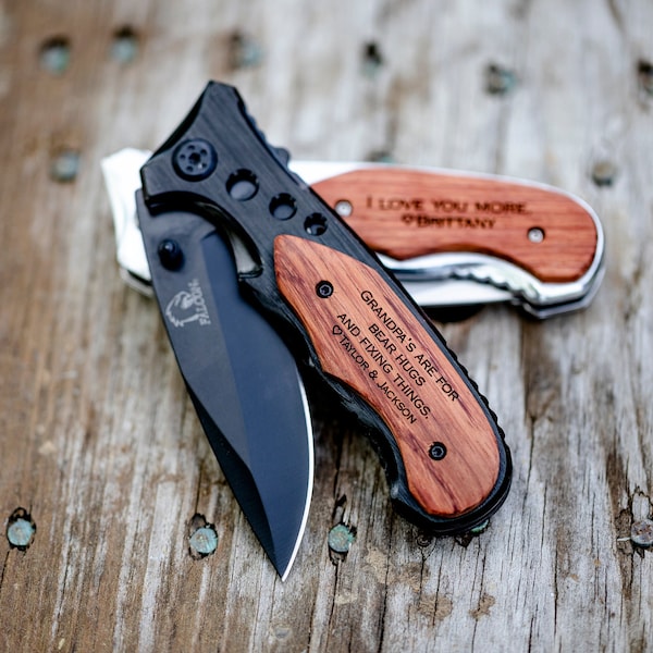 Engraved Knife - Etsy