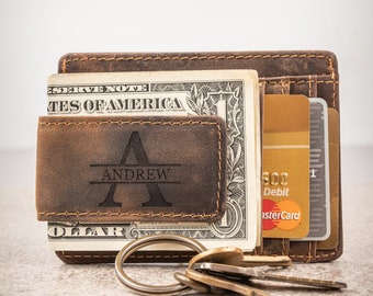 Hand Stamped Love Note hand stamped credit card wallet | Etsy