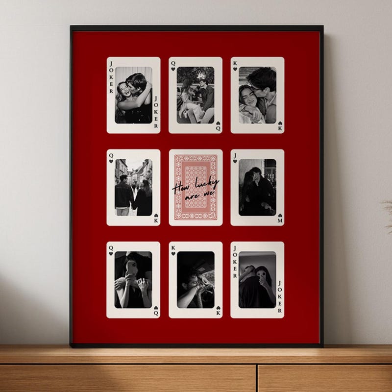 Card Template Valentine - Etsy UK