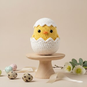 Hatching Chick Crochet Pattern | Crochet Pattern PDF | Chick Crochet ...