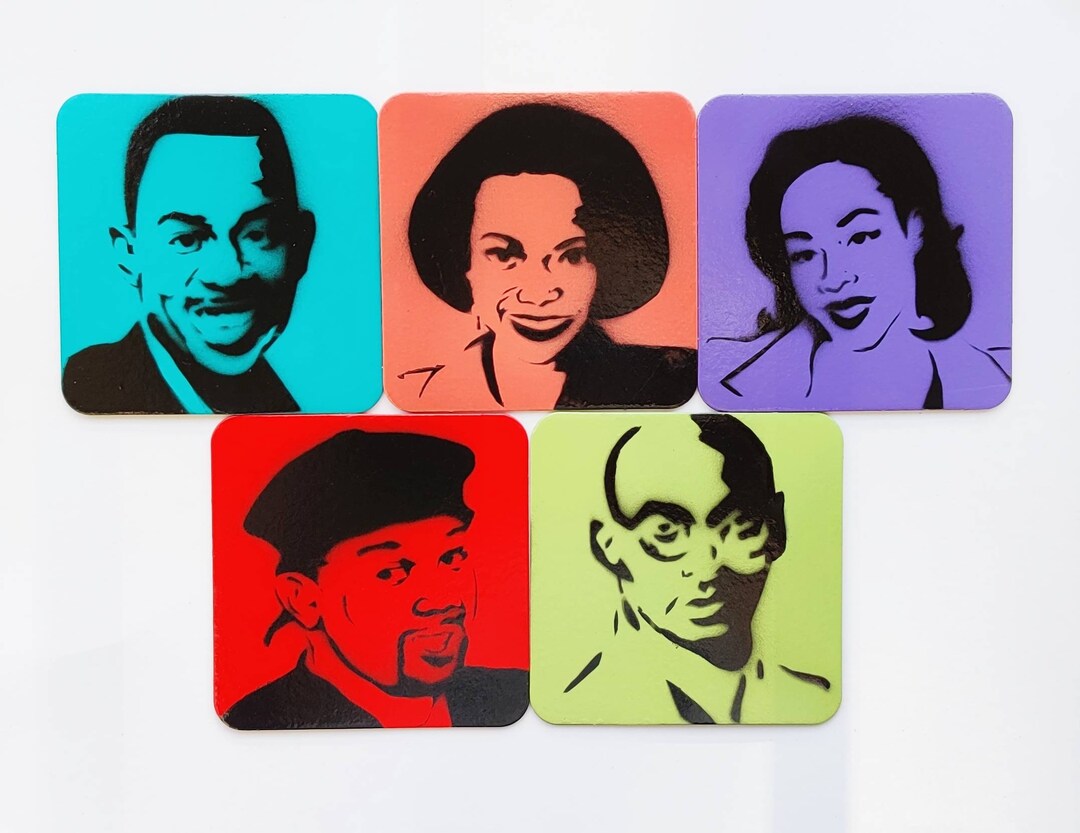 MARTIN TV Show Ultimate Fan Coaster Set see Details - Etsy