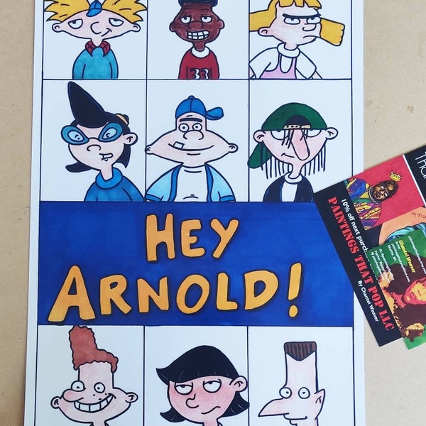 Hey Arnold - Etsy