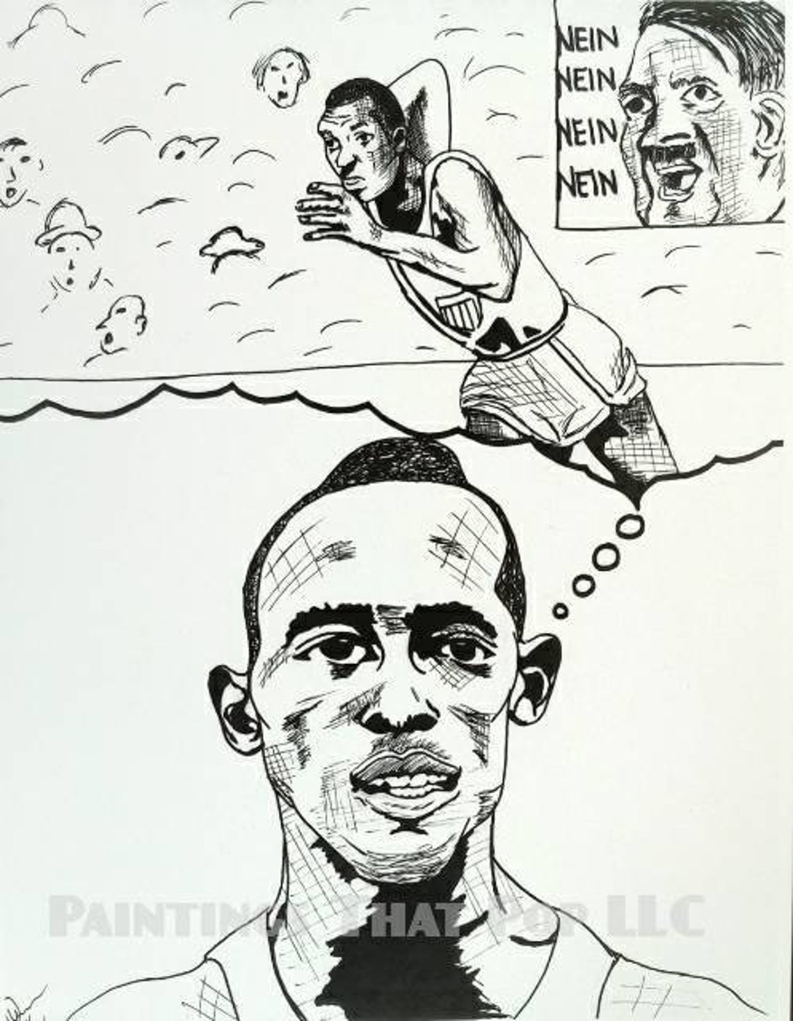 A Moment in Black History: Jesse Owens Print - Etsy