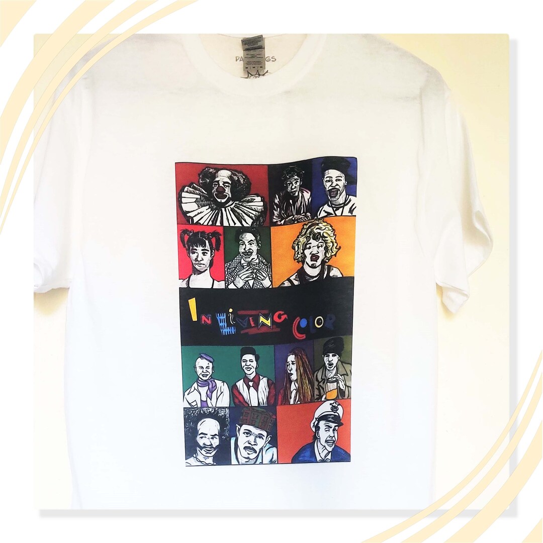 Original Art Based on in Living Color Tee Unisex Tee - Etsy