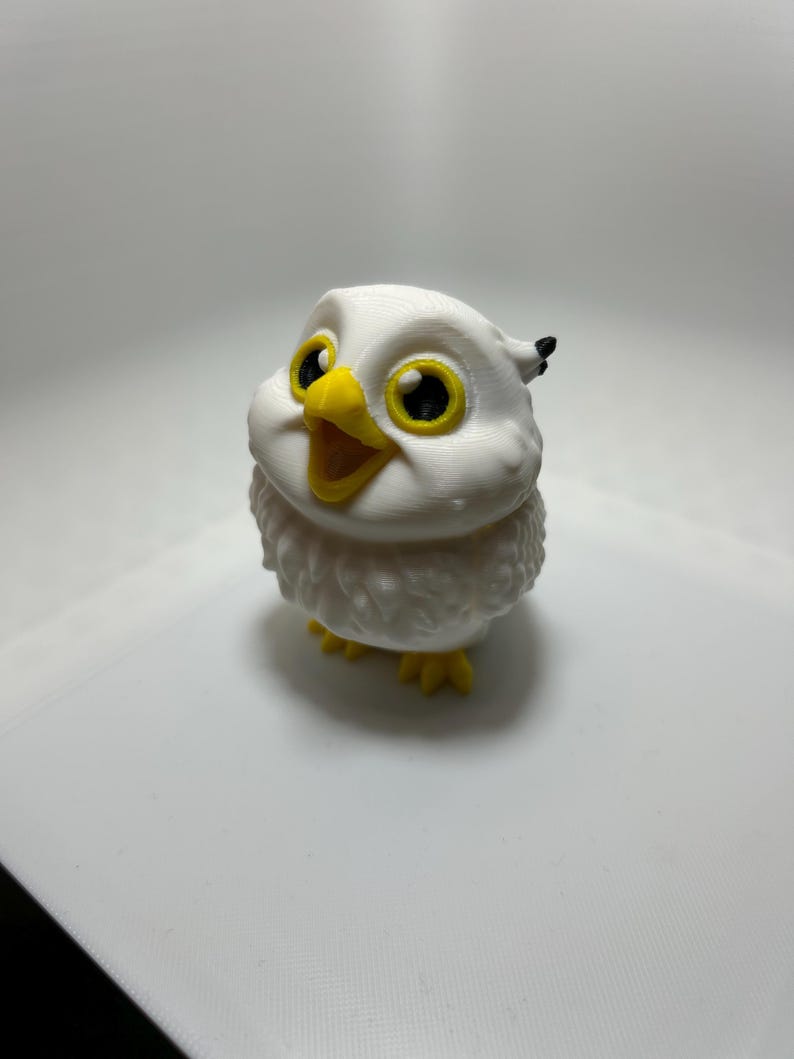 Baby Owl Hootie - Cute 3D Printed Fidget Toy - Etsy