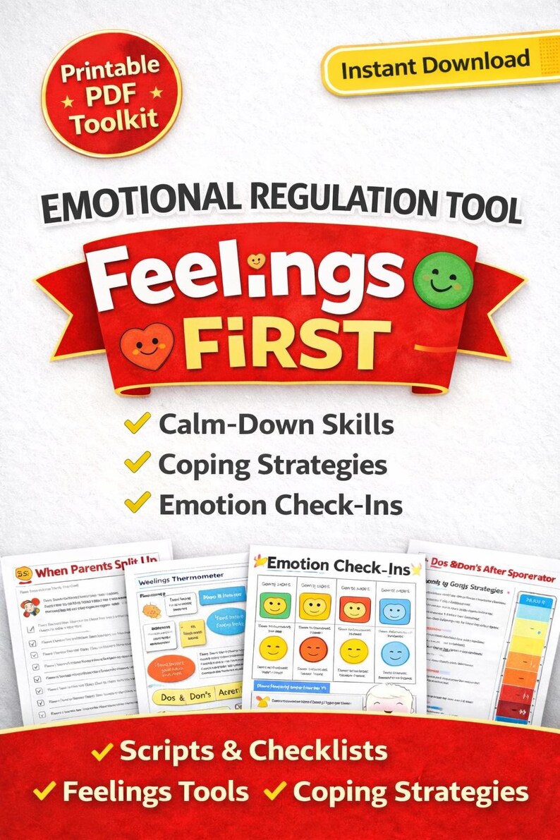 Emotional Regulation Toolkit | Calm Down Activities, Coping Skills ...
