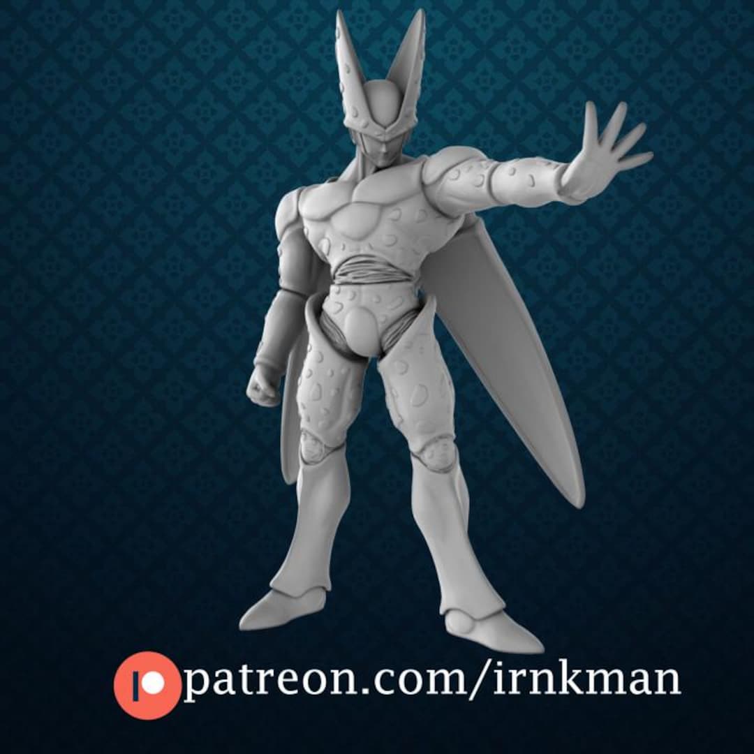 Anime Future Perfect Warrior 3D Printed Tabletop Anime Miniature ...
