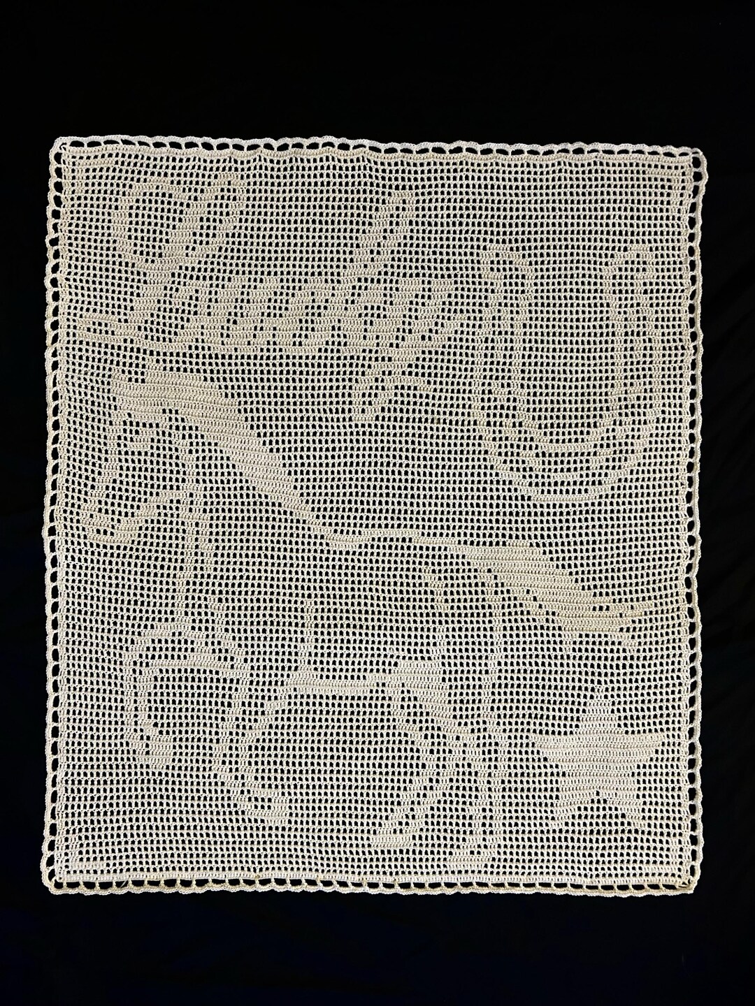 Lucky- Filet Crochet Chart (digital Pattern Only) - Etsy