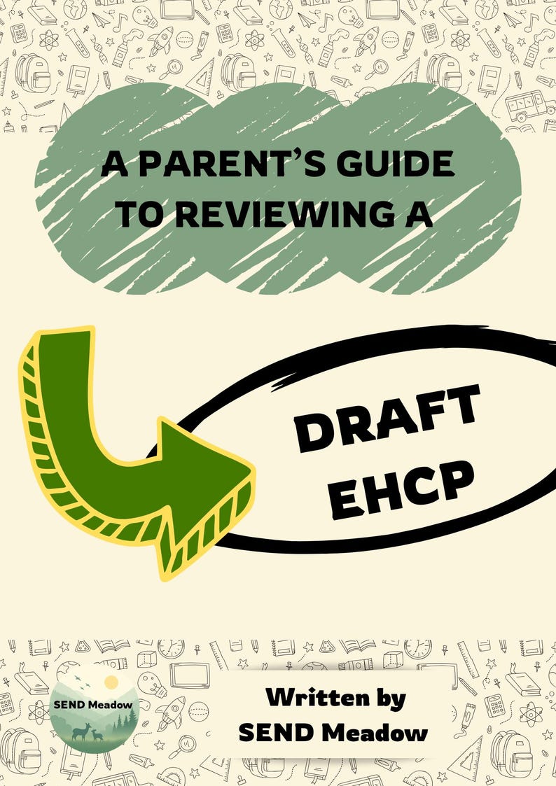A Parent's Guide to Reviewing a Draft EHCP: by SEND Meadow - Etsy