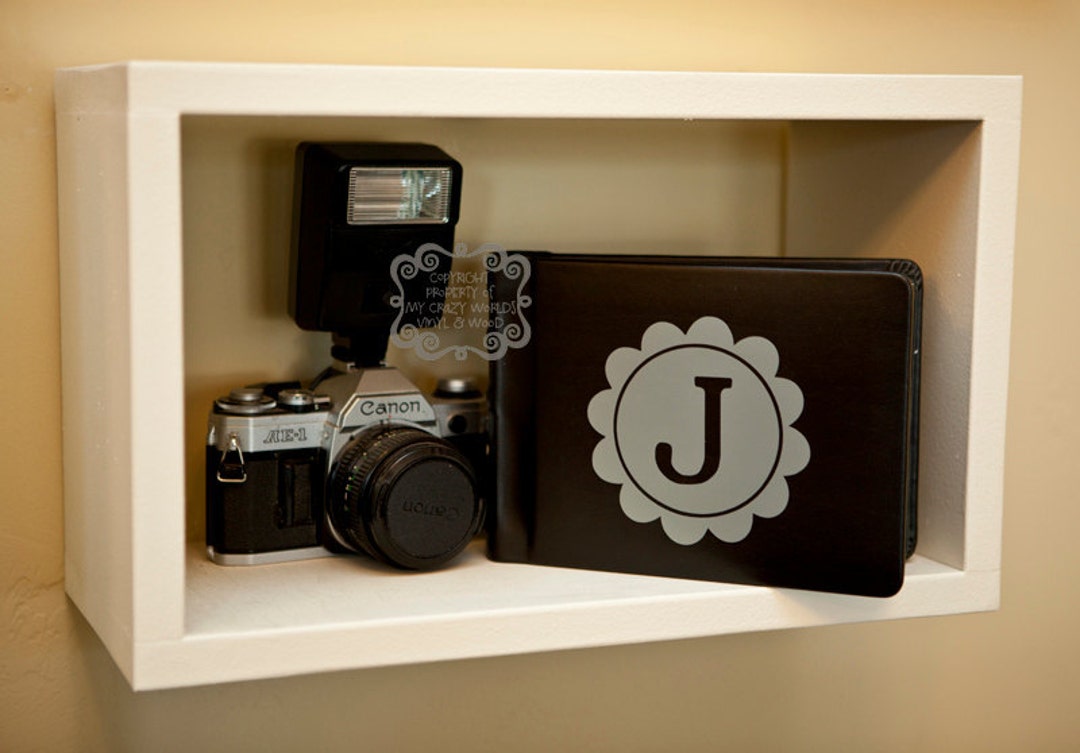 One 5 Monogram Frame Vinyl Wall Art - Etsy