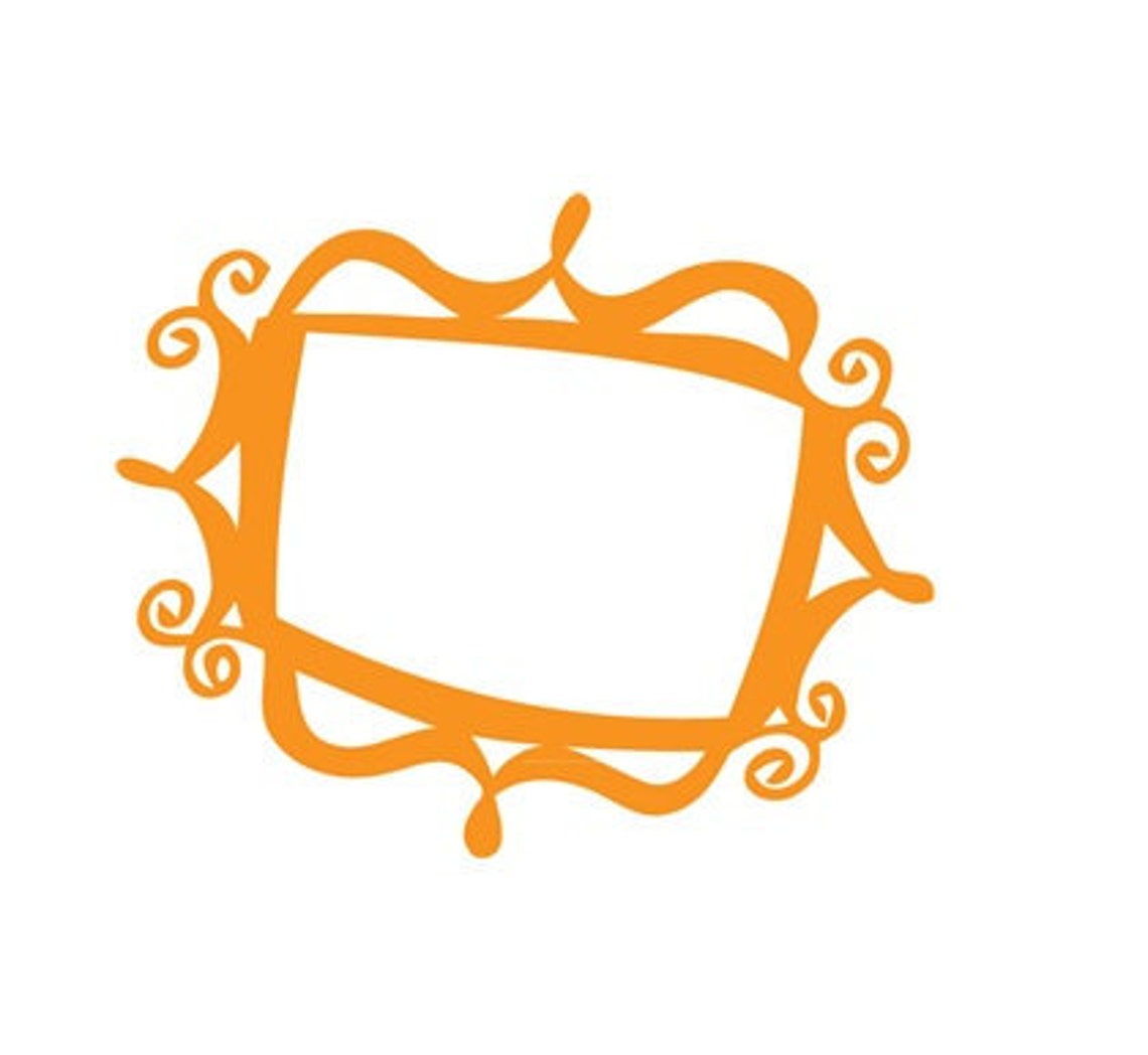 Whimsical Frame Vinyl Wall Art - Etsy