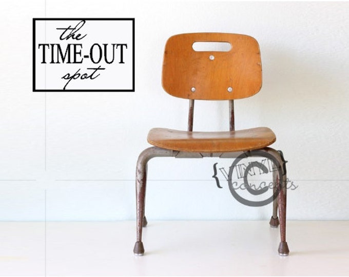 ETSY'S FRONT PAGE - the Time-out Spot - Vinyl Wall Art - Etsy