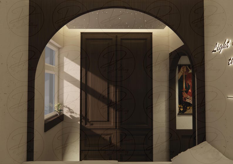 3D Interior Design Rendering: Apartment, Flat, Condo (60-100 Square ...