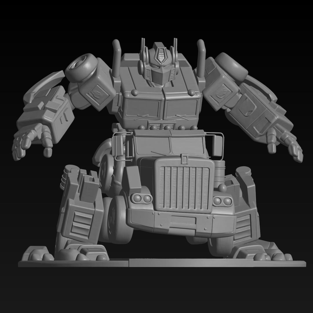 Optimus Prime STL File, 3D Printing Robot Model (digital Download) - Etsy