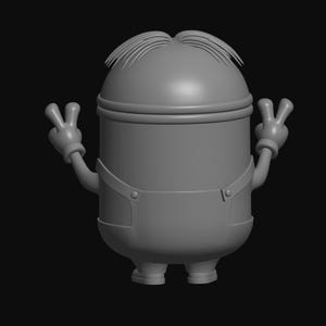 Minion 3D Model STL, Funny Cartoon Figurine (digital Download) - Etsy